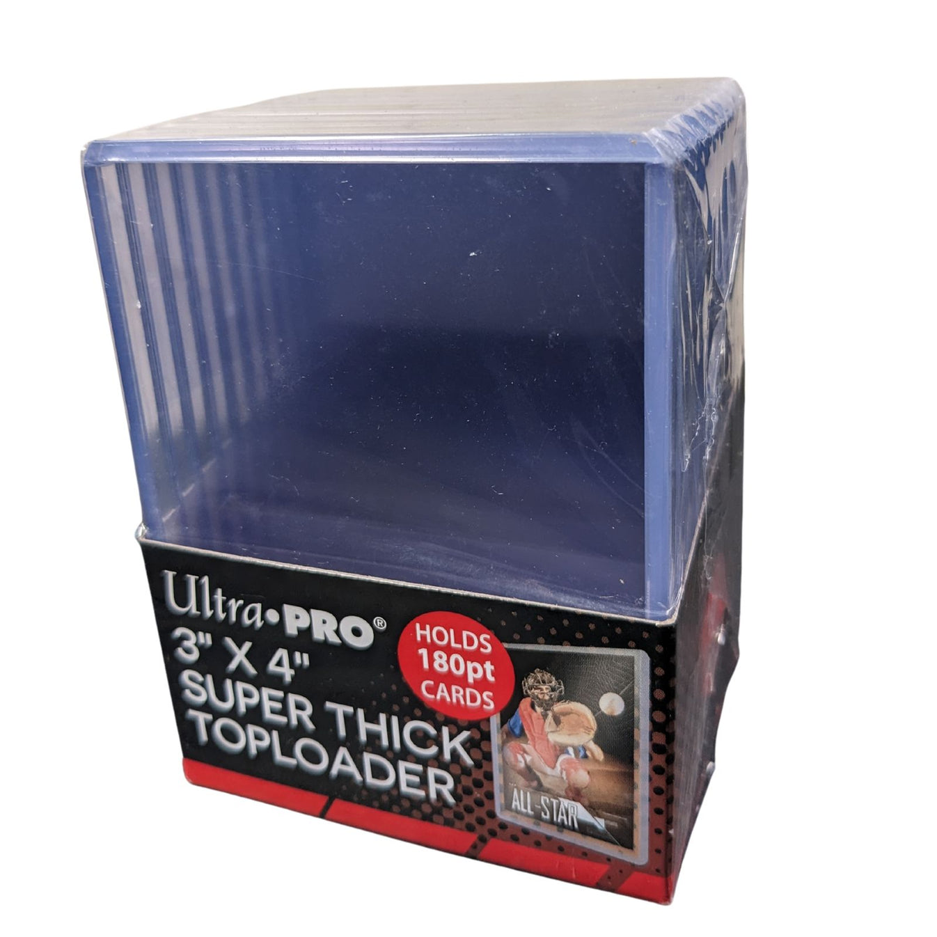180pt Ultra Pro Toploaders Super Thick 3x4 Inch 10 Pack – pcommandocards