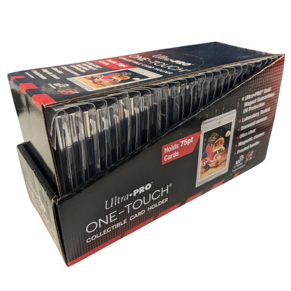 75pt Ultra Pro One-Touch Magnetic Case Display Box of 25 – pcommandocards