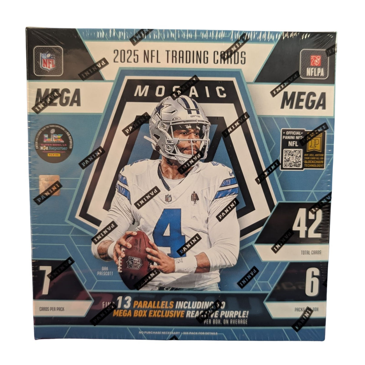 2025 Panini Mosaic Football Mega Box – pcommandocards