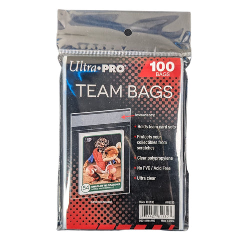 Ultra Pro Team Bags (100 Bags) – pcommandocards
